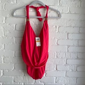 Bar III Swim | Starburst One Shoulder One Piece Suit | Poshmark